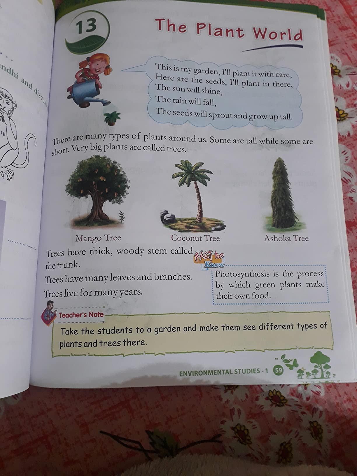 Educart Fun & Joy with Environmental Studies (EVS) Textbook for Class 1 ...