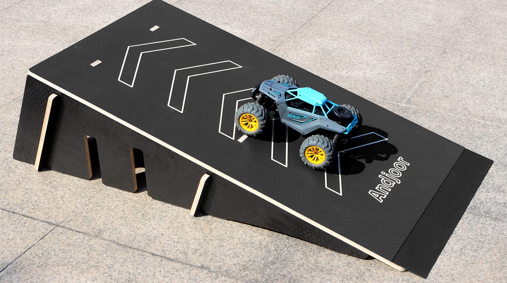 Andjoor Skateboard ramp Bike ramp Scooter ramp Skate ramp RC ramp BMX ...