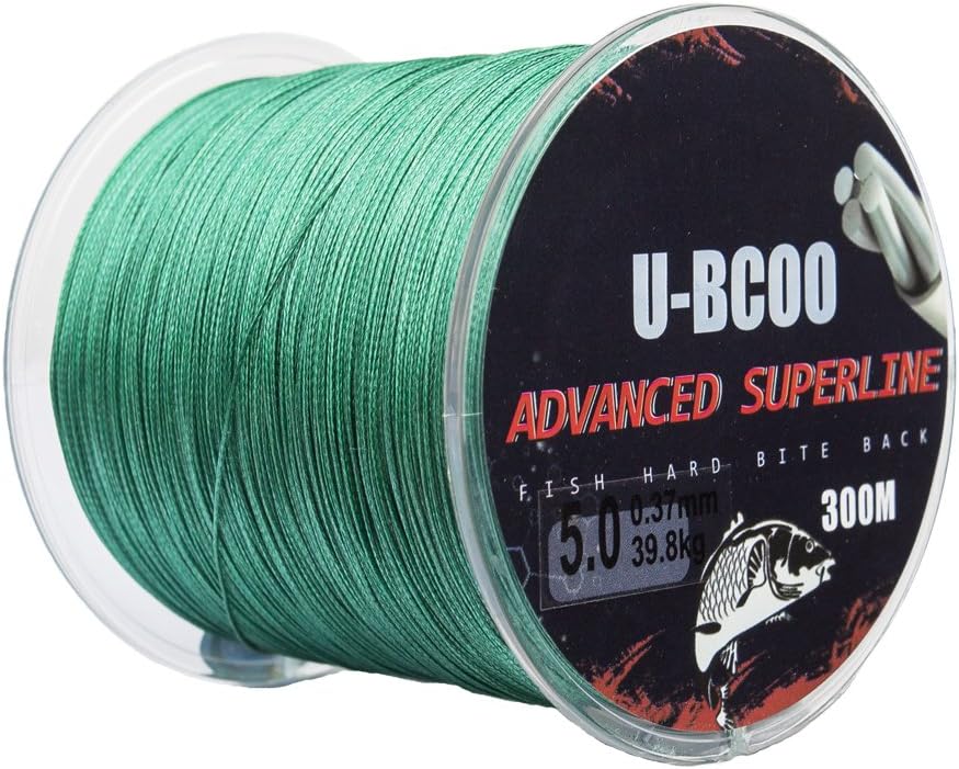 Amazon.com : U-BCOO Wear Braided Wire - Super Braided Fishing Line ...