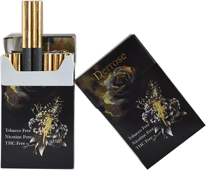 Amazon.com: Derrose® Herbal Cigarettes，Tobacco Free, Nicotine Free, THC ...