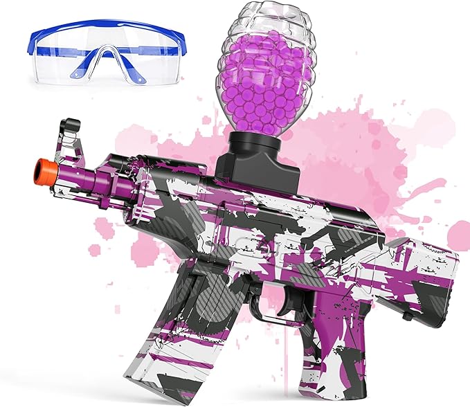 Amazon.com: Gel Ball Blaster, Splat Gel Gun for Precision Shooting ...