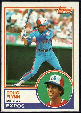 Amazon.com: Baseball MLB 1983 Topps #169 Doug Flynn #169 EX Expos ...