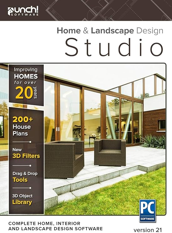 Amazon.com: Punch! Home & Landscape Design Studio v21 - Windows [PC Download] : Software