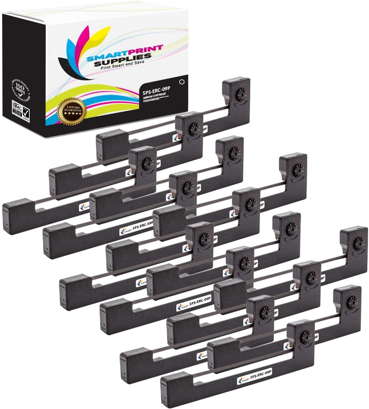 Amazon.com: Smart Print Supplies Compatible Epson ERC-09P Purple Ribbon ...