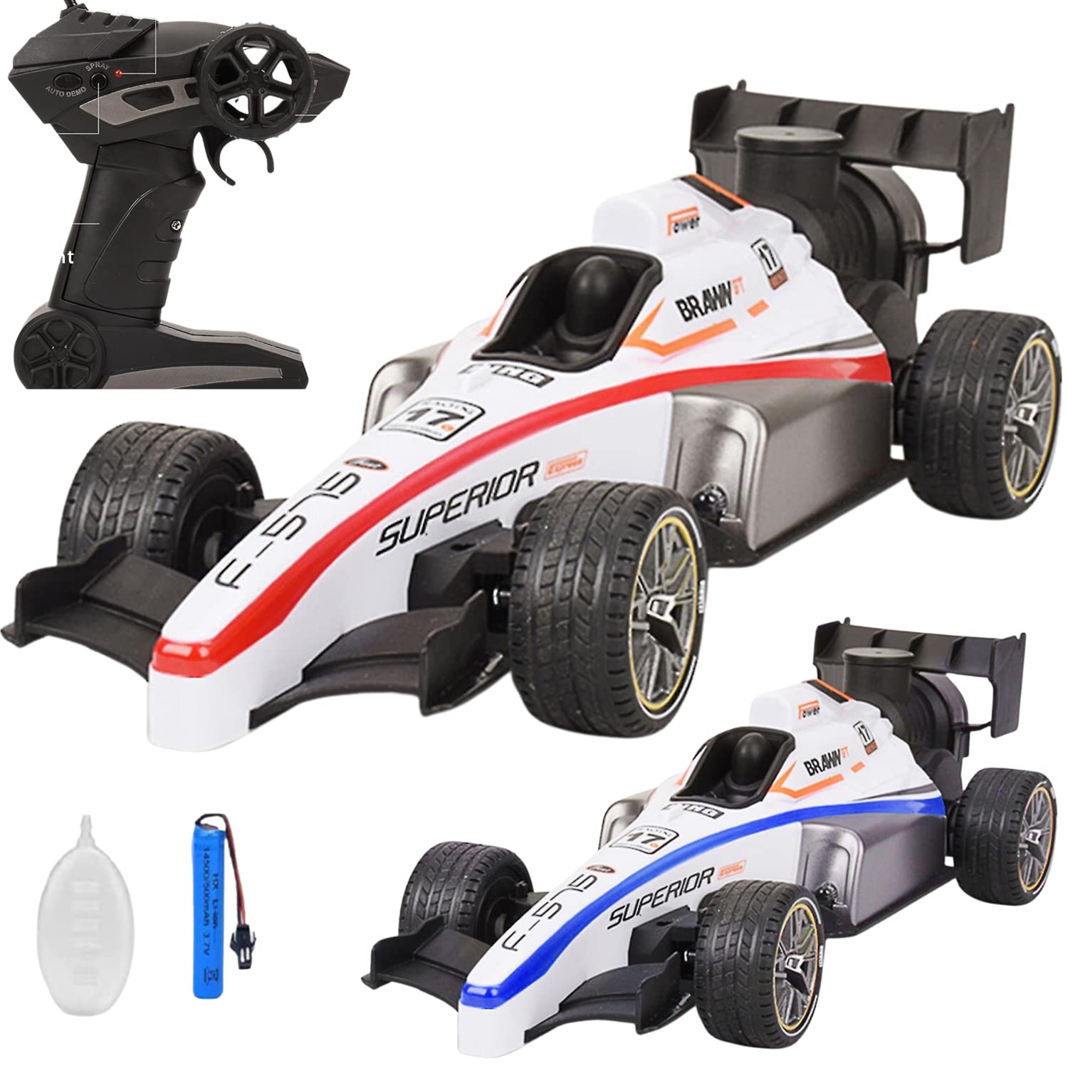 KIDZYMON® Speed Racing RC car formul Racing car I Charging Battery Set ...