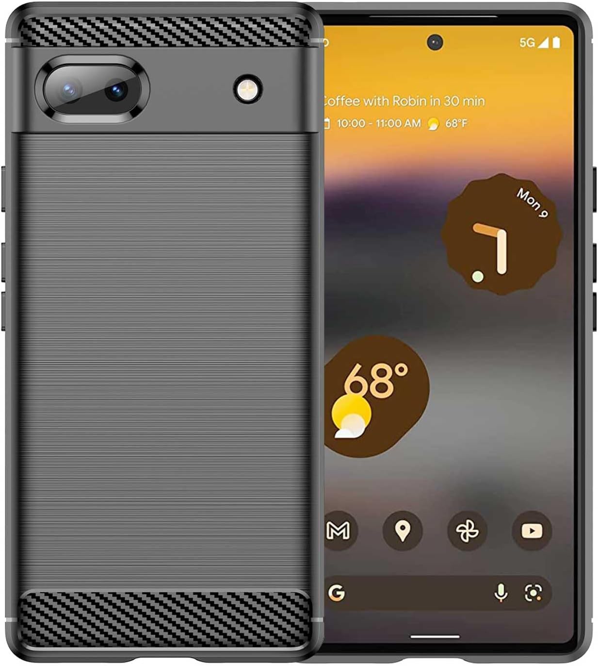 Amazon.com: KEEPCA for Google Pixel 6a Phone Case,Slim Thin Soft ...