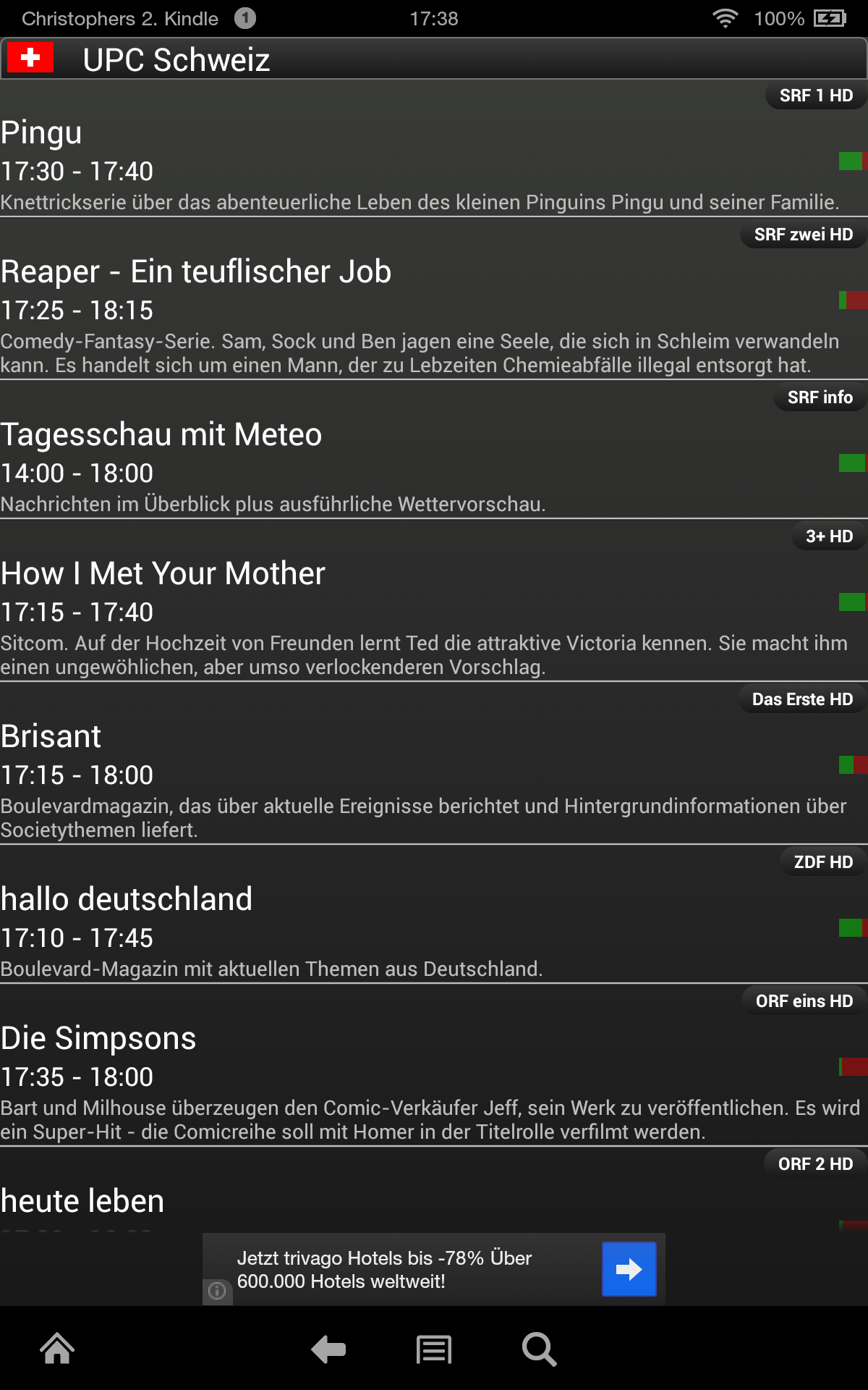 UPC TV Channel Service - App on Amazon Appstore