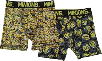 Amazon.com: Despicable Me Universal Studios Mixed Athletic Boxer Briefs ...