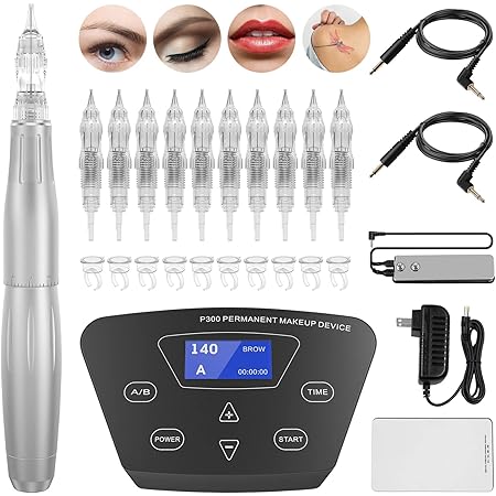 Amazon.com: Permanent Makeup Automatic Tatto Pen Professional Electric ...