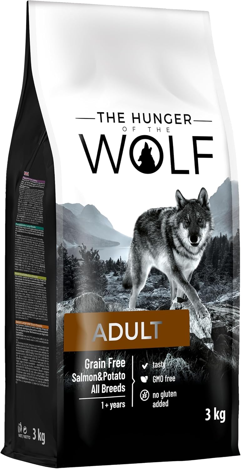 The Hunger of the Wolf Dry Dog Food - For All Breeds and Allergic Dogs ...
