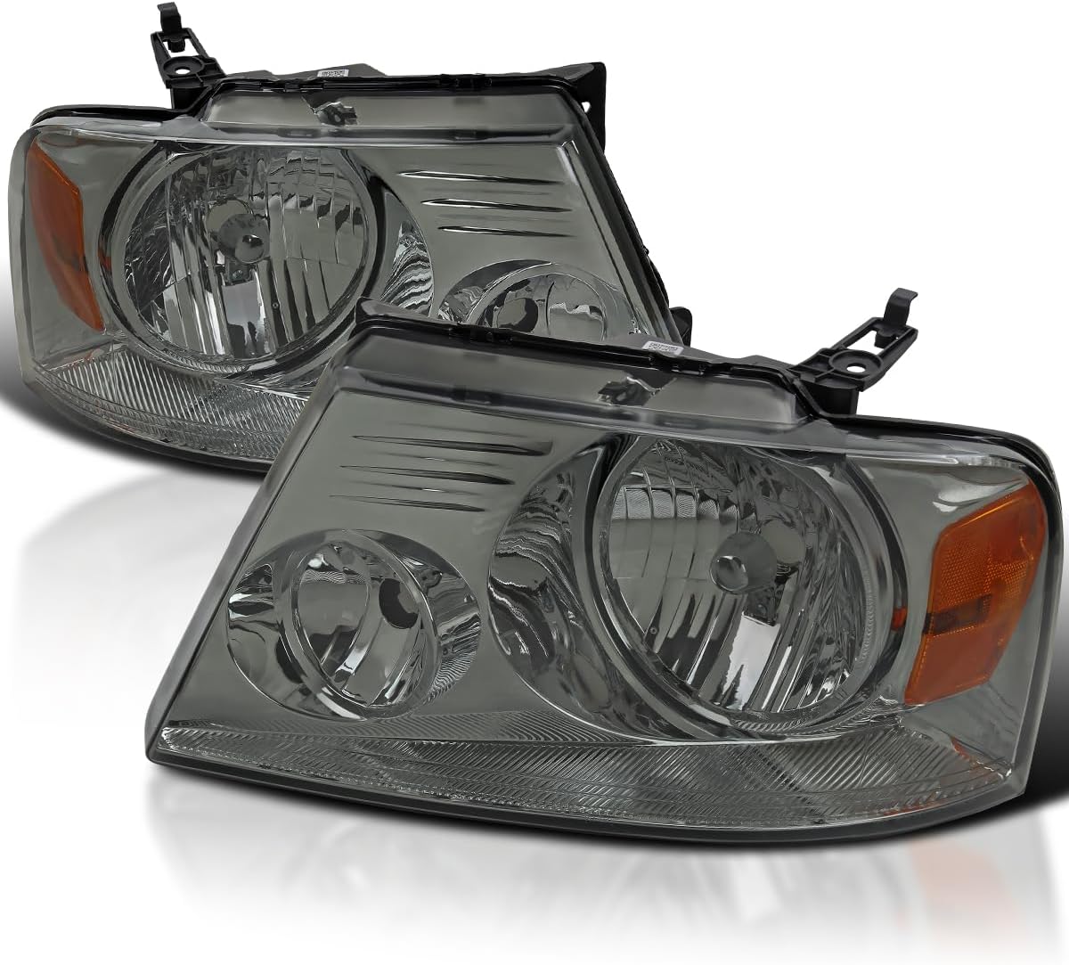 Amazon.com: Spec-D Tuning Light Smoke Headlights Compatible with 2004 ...