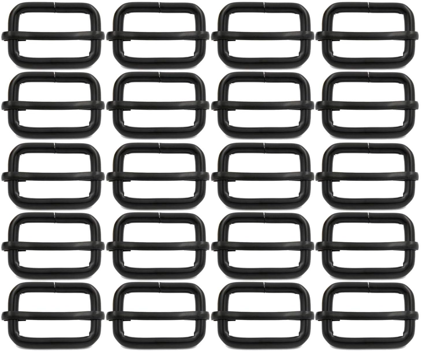 Amazon.com: BIKICOCO Metal Slide Adjuster Buckle Tri-Glides with ...