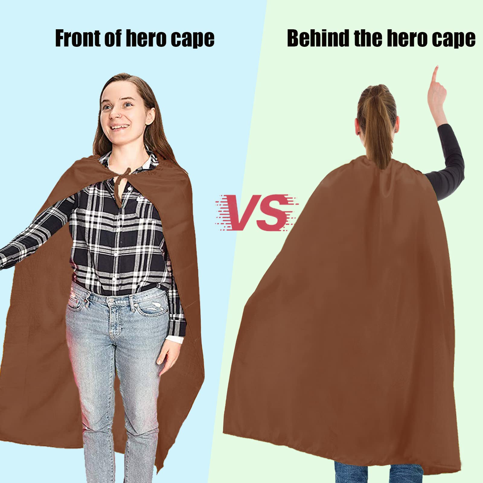 Snapklik.com : Adult Superhero Capes And Masks - Halloween Vampire Cape ...