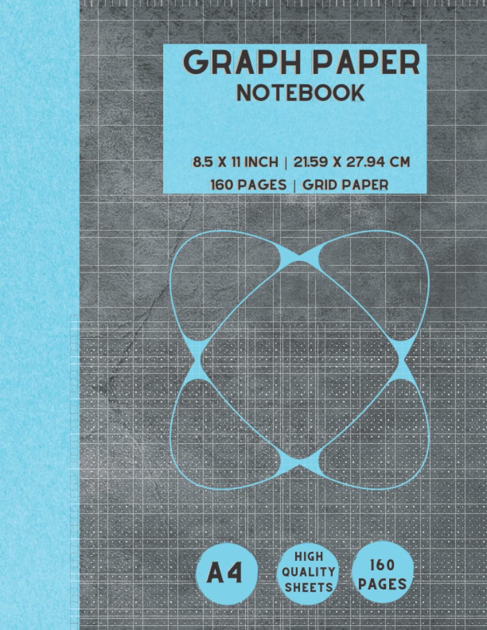 Amazon.com: Graph Paper Notebook 2mm squares: A4 Graph Paper Notebook ...
