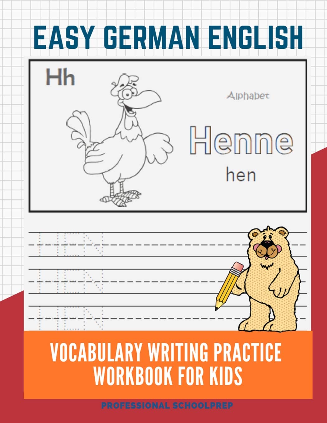 Buy Easy German English Vocabulary Writing Practice Workbook for Kids ...