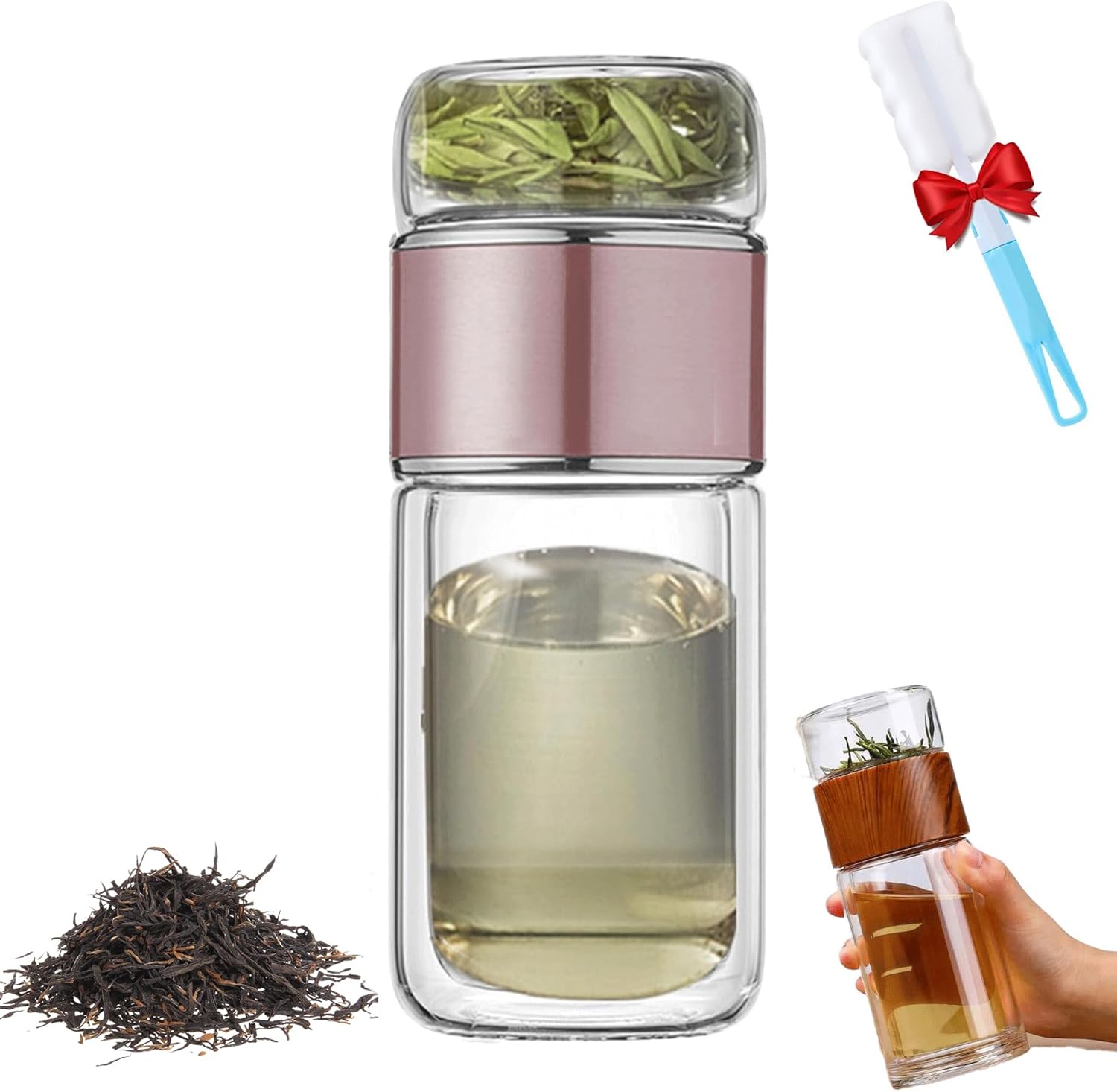 Amazon.com: Infusifie Tea Infuser, Infusifie Tea Infuser Cup, 3 In 1 Infusible Tea Maker for ...
