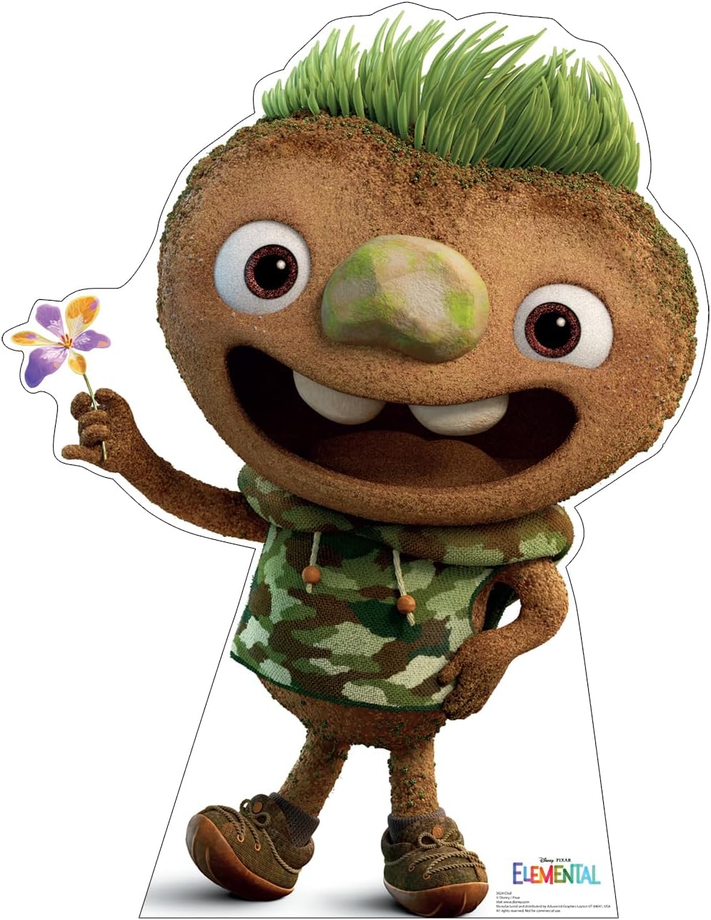 Amazon.com: Cardboard People Clod Life Size Cardboard Cutout Standup ...