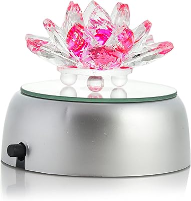 Buy Samarth MART Crystal Lotus Transparent Multicolor for Positive ...