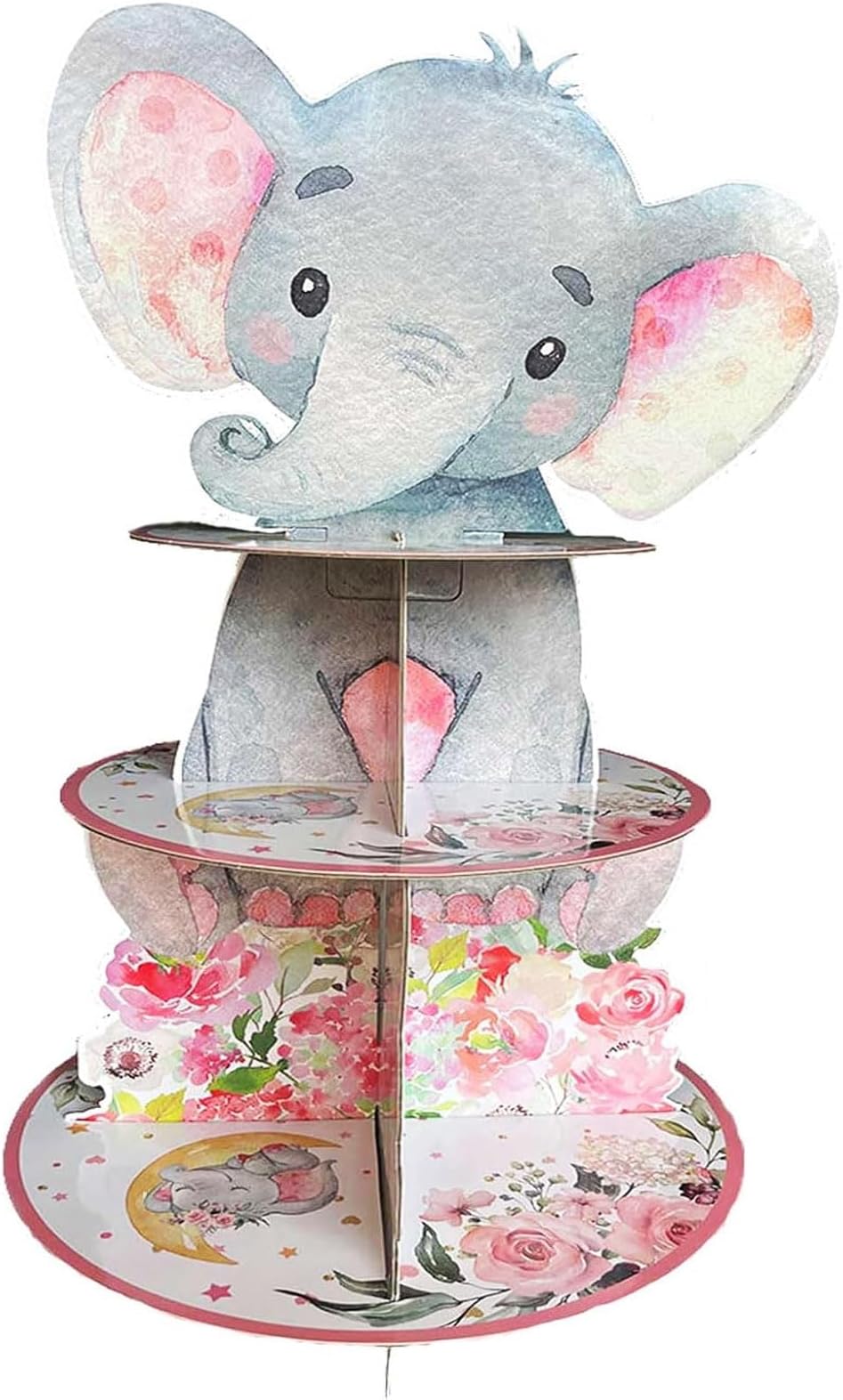 Amazon.com: Princess Birthday Party Decorations 3 Tier Cupcake Stand ...