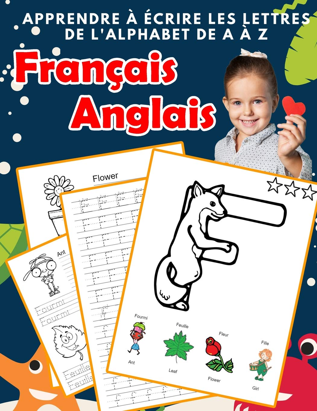 Amazon.fr - Apprendre à écrire les lettres de l'alphabet de A à Z ...