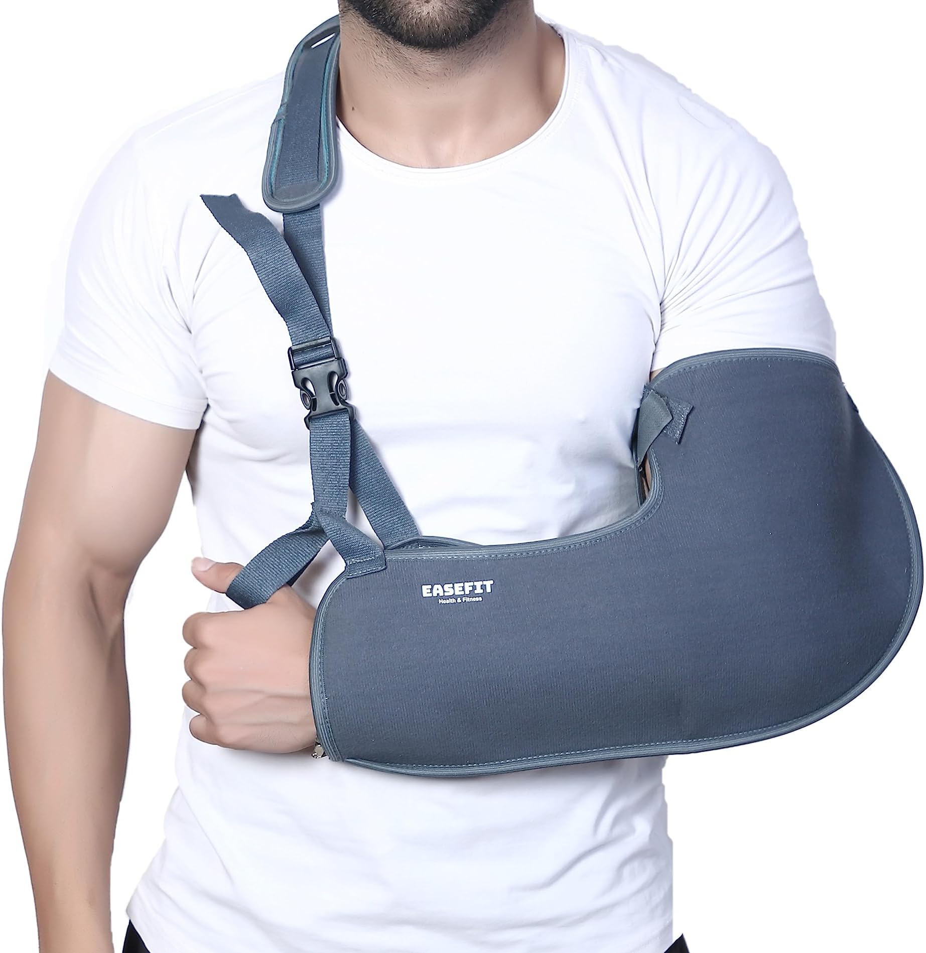 Buy EASEFIT Arm Supporter Arm Sling Pouch Belt with Elbow Support, Arm ...