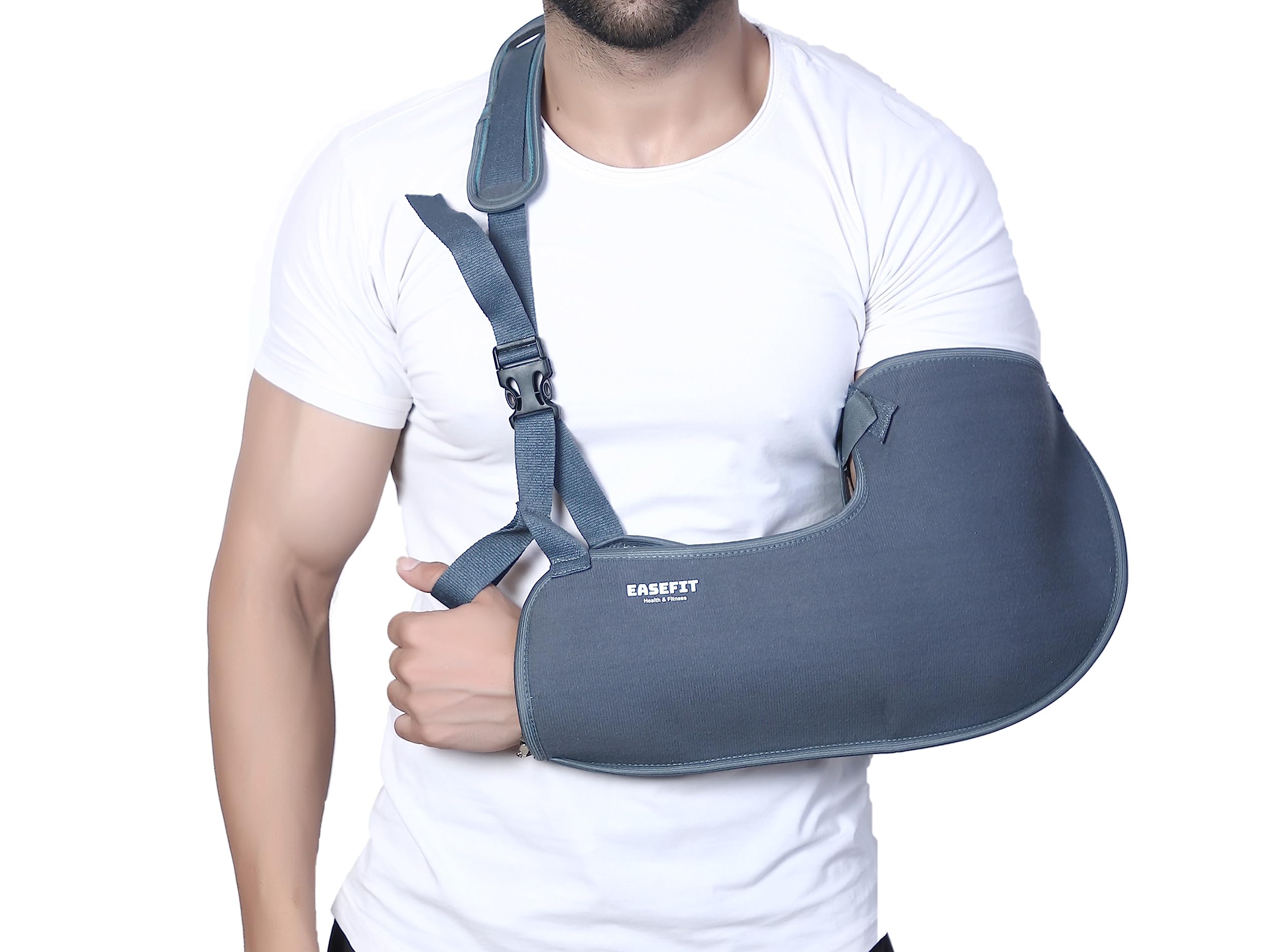 Buy EASEFIT Arm Supporter Arm Sling Pouch Belt with Elbow Support, Arm ...