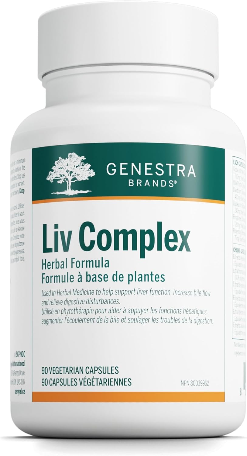 Genestra Brands Liv Complex - Liver Health Support - With Artichoke ...