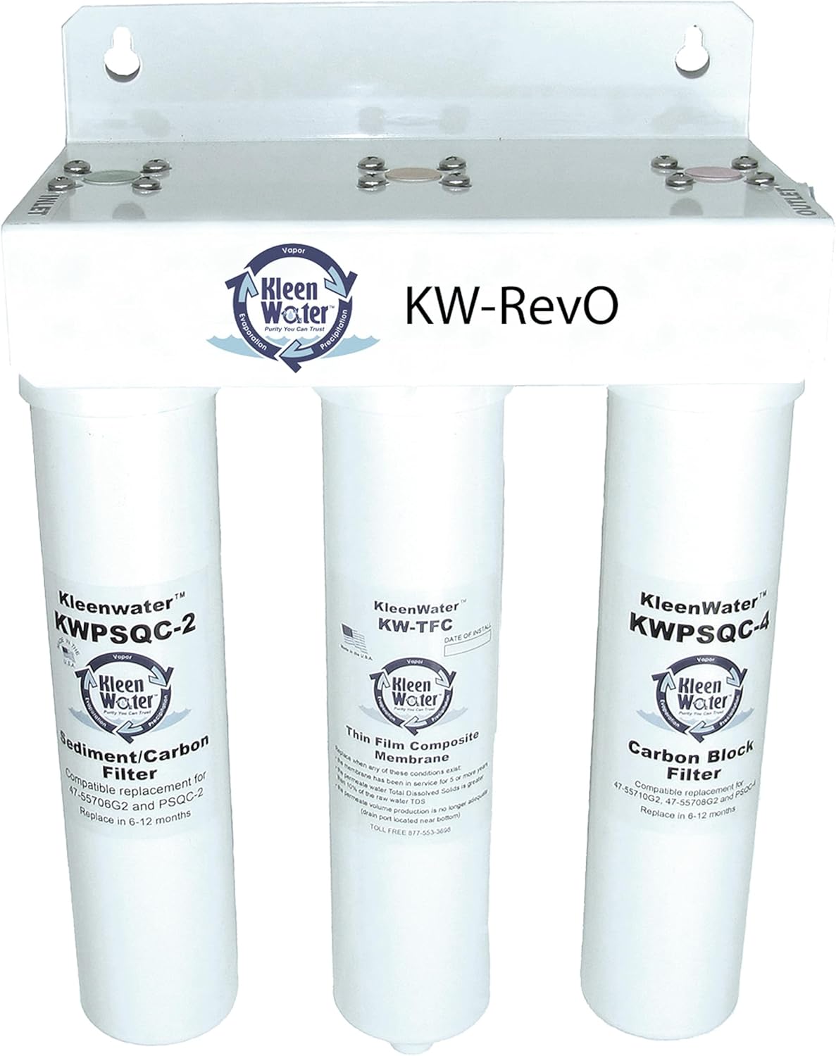 Amazon.com: KW-REVO-manifold, Retro-fit Replacement Reverse Osmosis ...