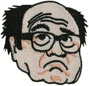 Danny Devito Patch (3 Inch) Embroidered Iron-on or Sew-on Badge Always ...