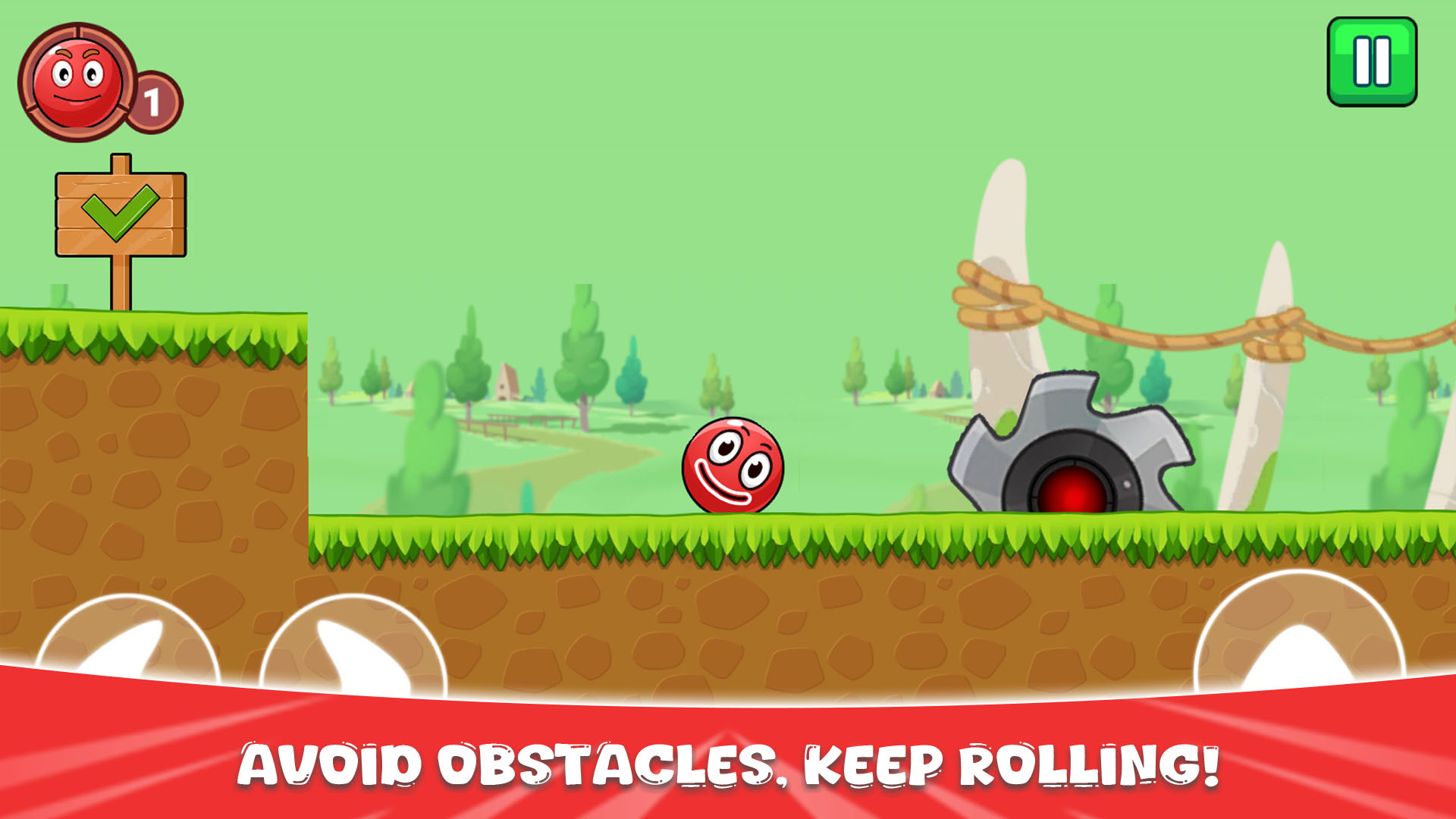 Red Ball: Heroic Adventure - A Roller Bounce Ball Platformer Game with ...