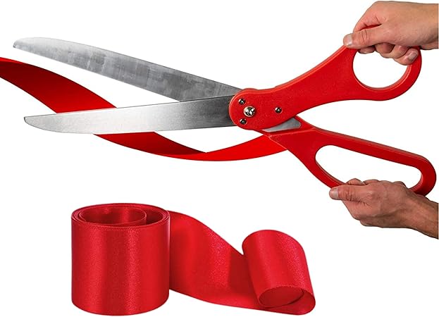 Grand Opening Ribbon Cutting Ceremony Kit 63,5 cm Grand Opening Ribbon ...