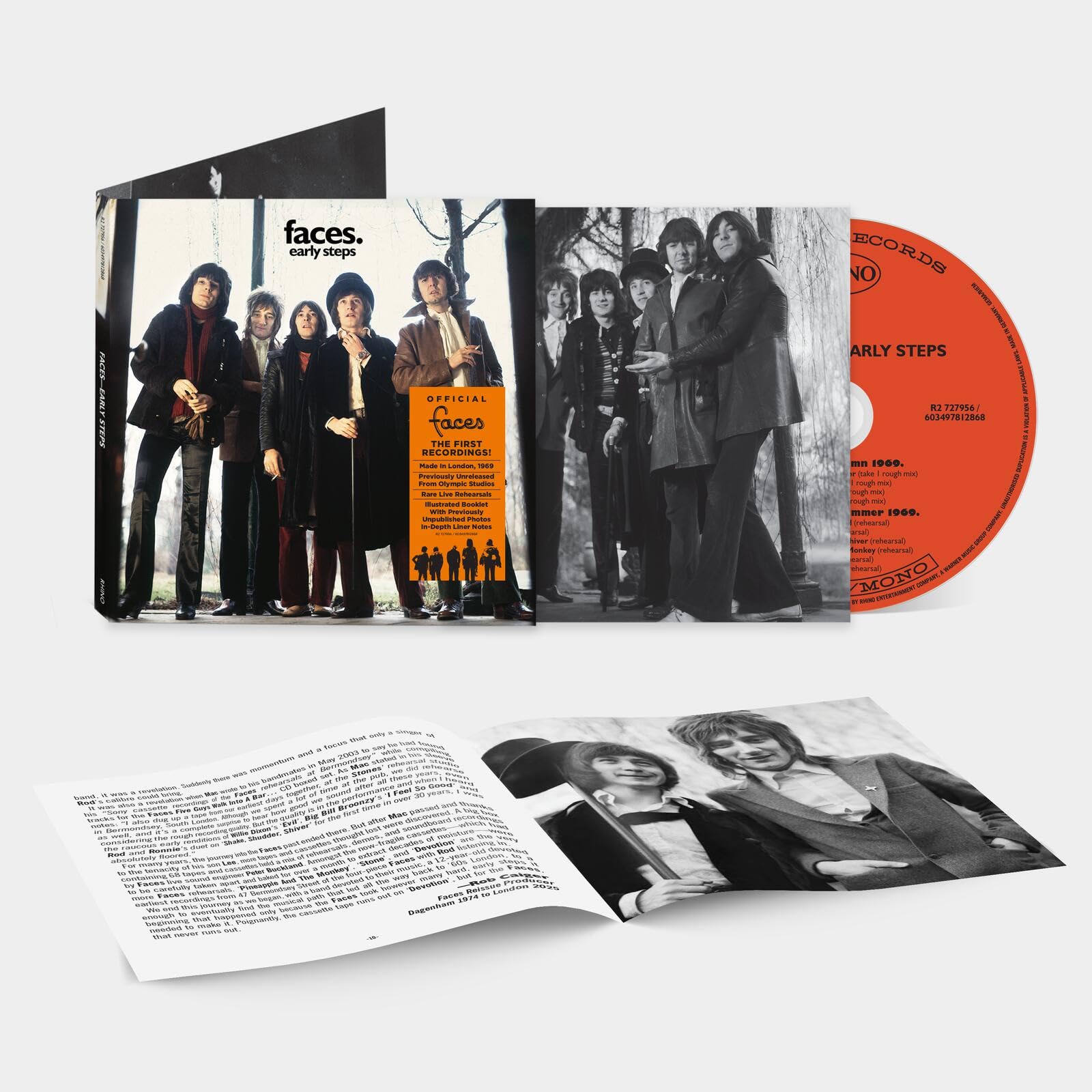 "Early Steps", las primeras grabaciones de Faces, recuperadas | PyD