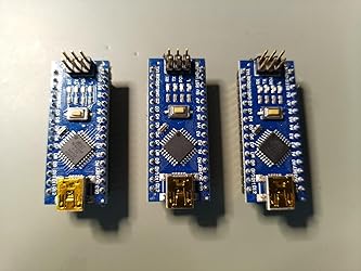 Amazon.com: ELEGOO Pre-soldered Nano Board CH 340/ATmega+328P with USB ...