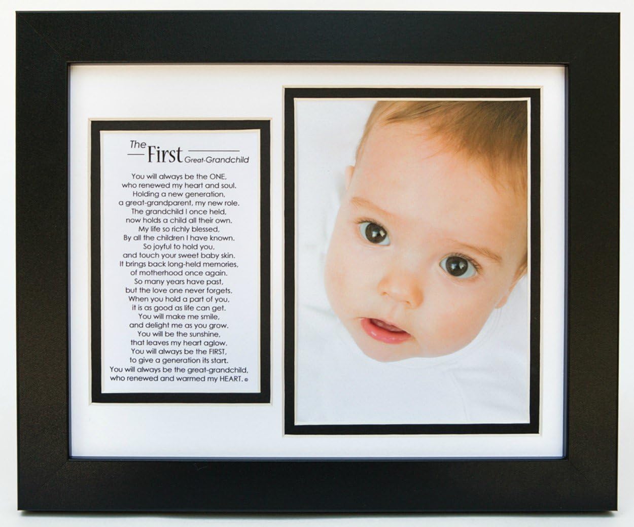 Amazon.com : The Grandparent Gift Co. First Great-Grandchild Photo ...