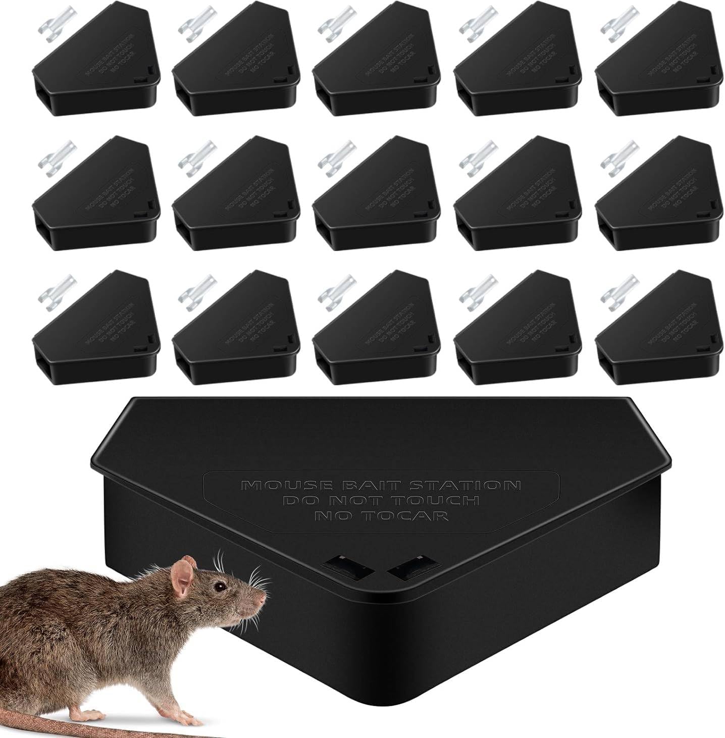 Amazon.com : Catchmaster The Claw Quick Set Rat Snap Trap 6-Pk, Mouse ...