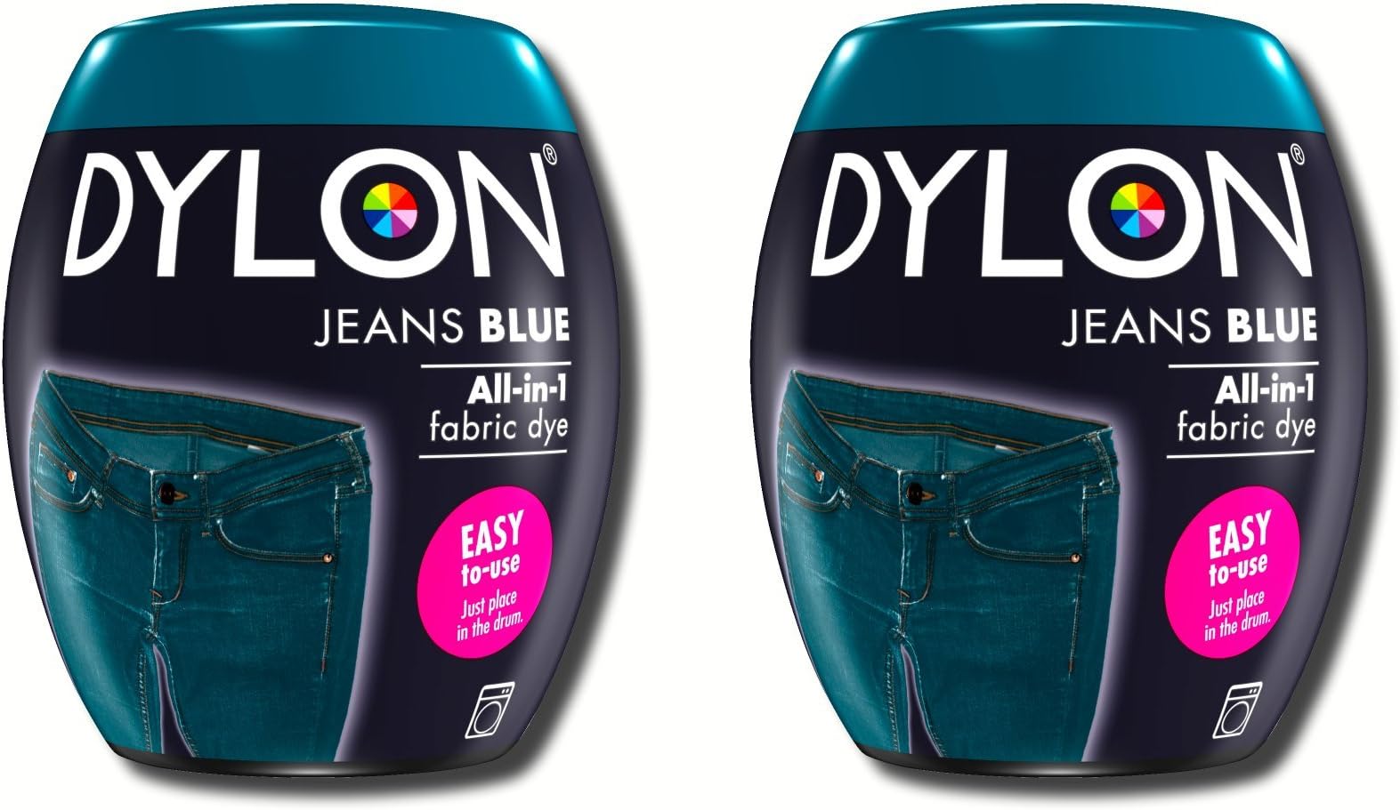 Dylon 350g Machine Fabric Dye Pod-Navy Blue, 3 : Amazon.co.uk: Grocery