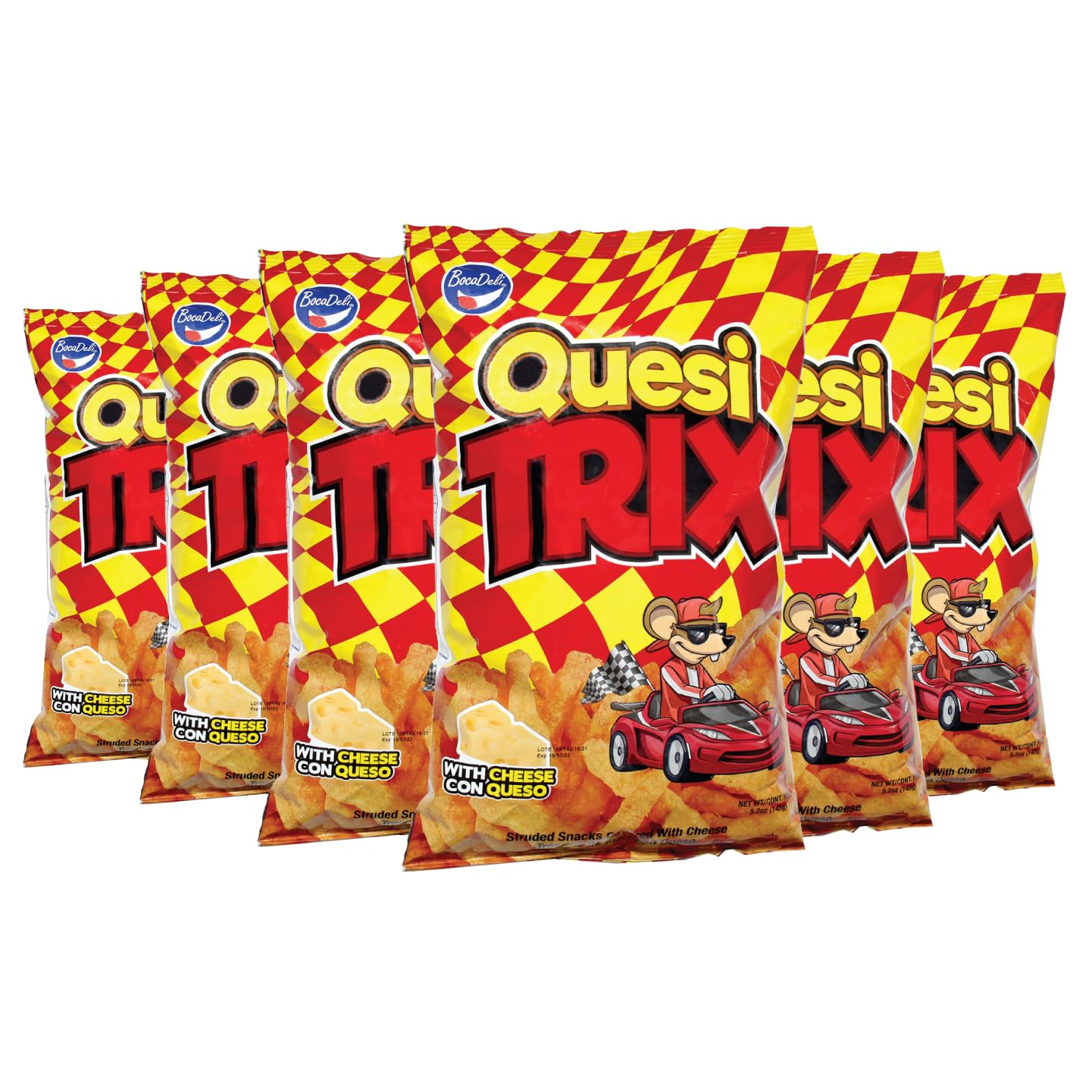Amazon.com: Bocadeli Quesitrix®, Corn Puff, 5.1 oz, Central American ...