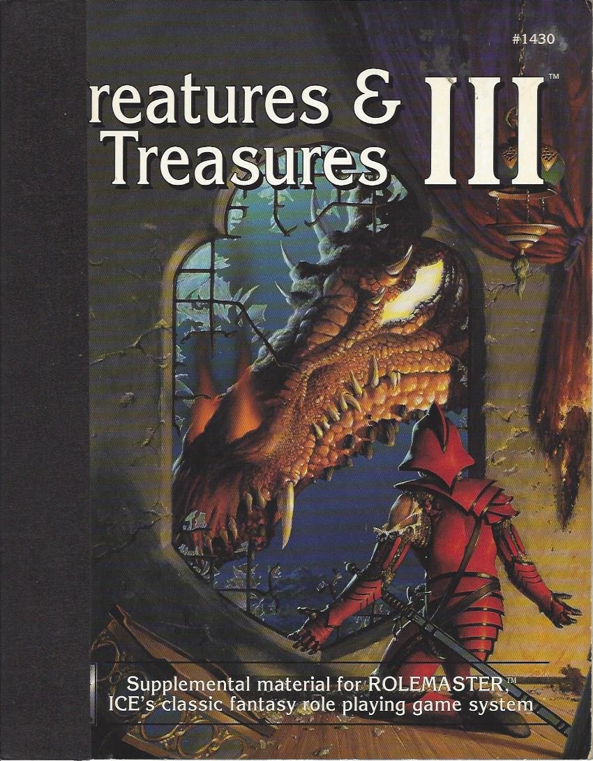 Creatures & Treasures III (Rolemaster/Shadow World): John A. Schmidt ...