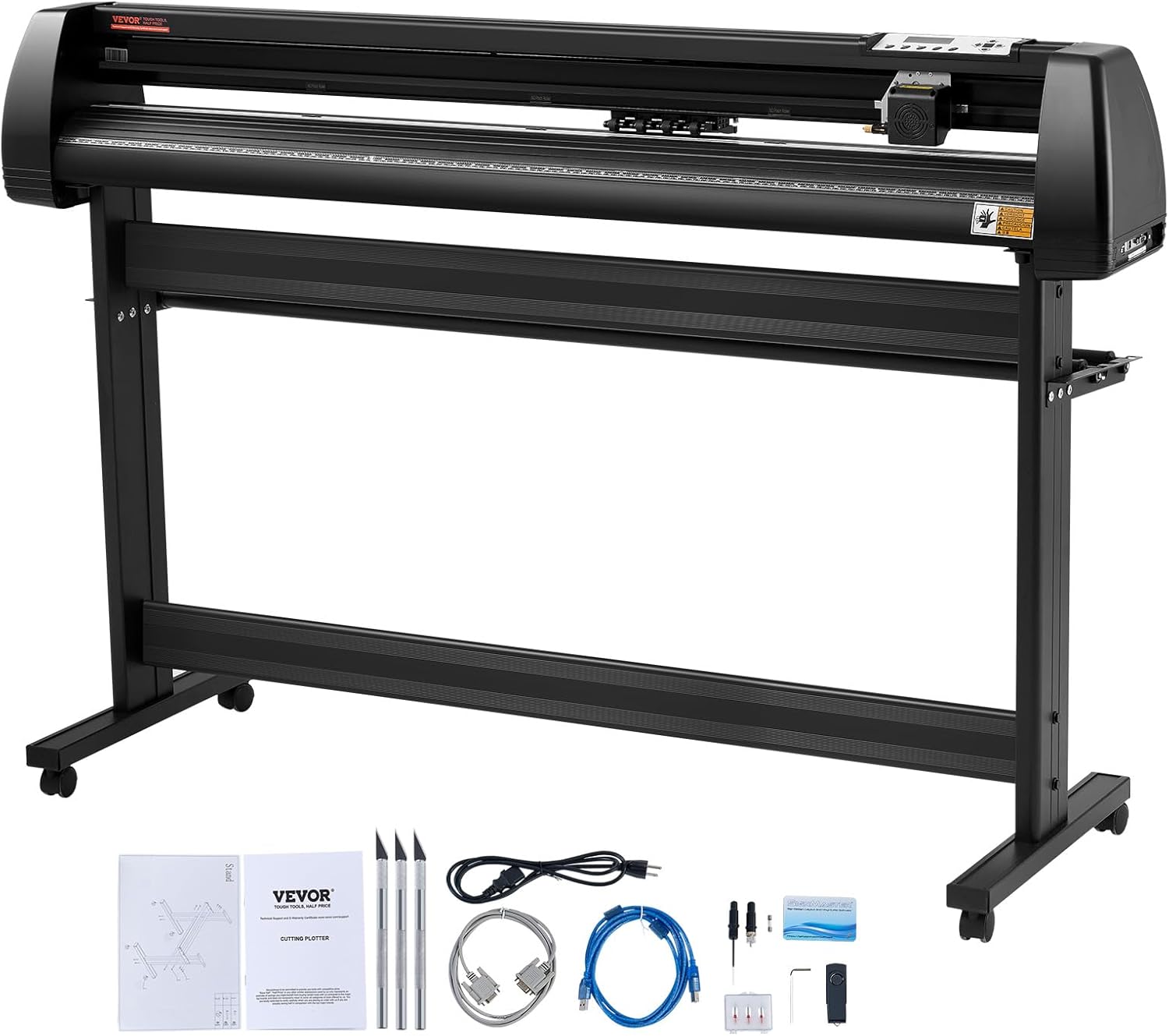 Amazon.com: VEVOR Vinyl Cutter Plotter Machine, 53" Signmaster Software ...