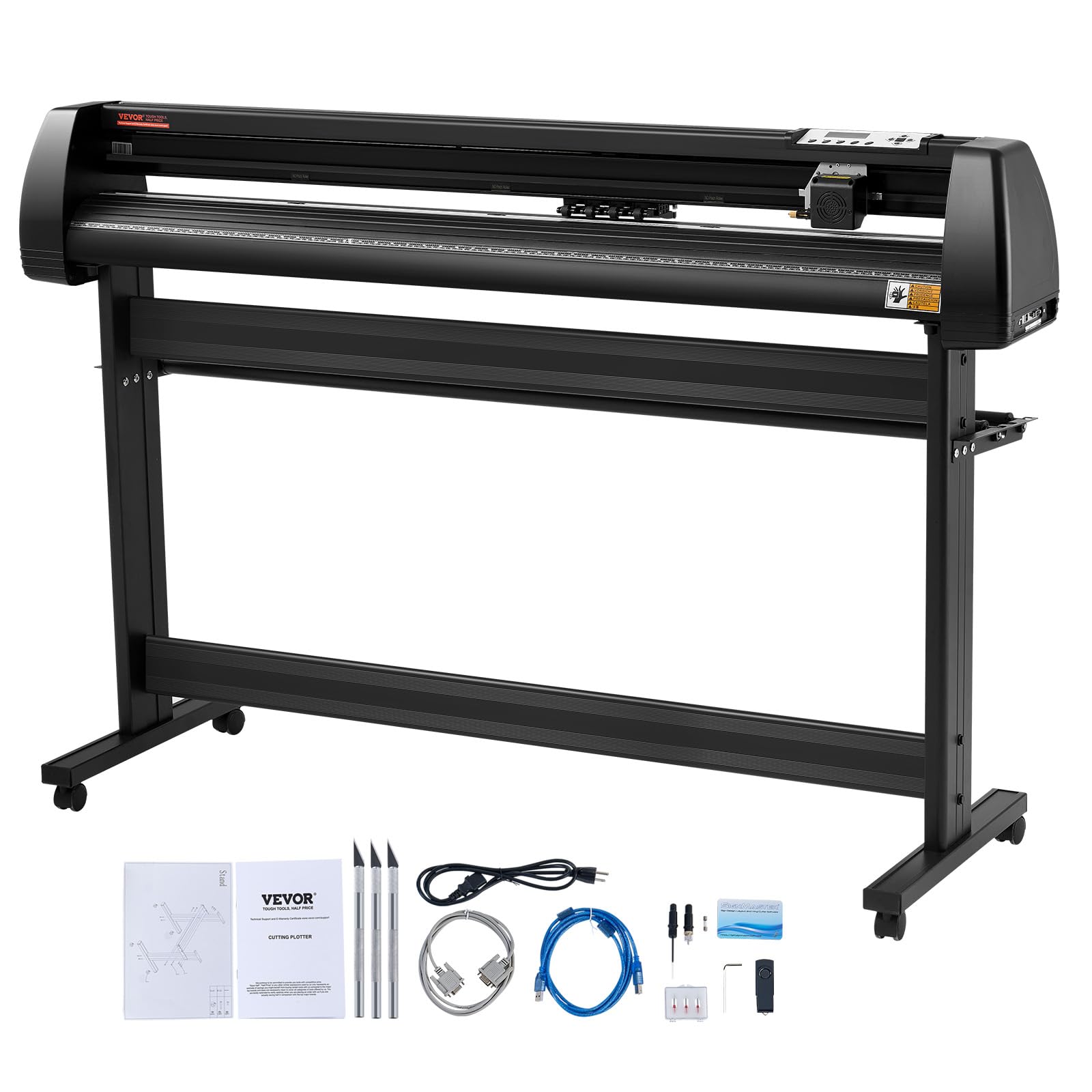 Amazon.com: VEVOR Vinyl Cutter Plotter Machine, 53" Signmaster Software ...