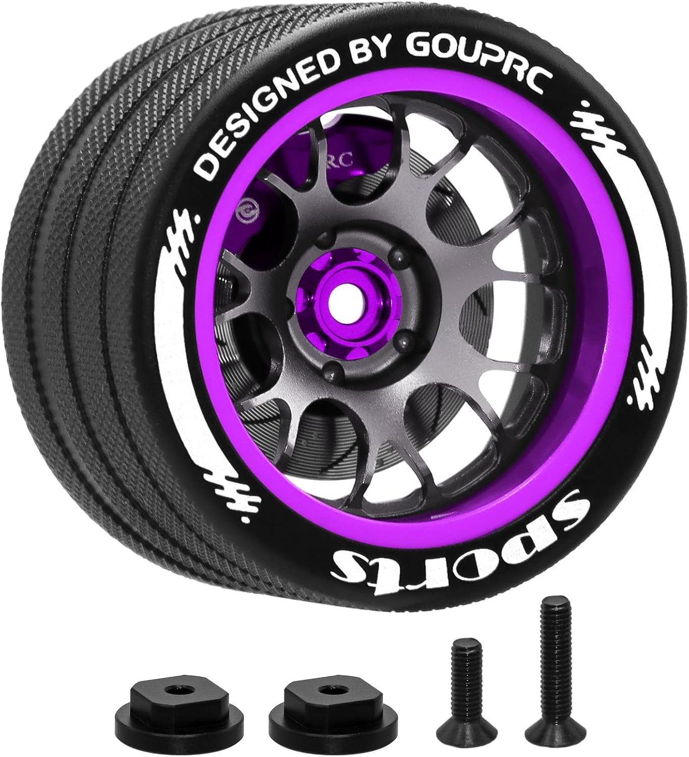 Amazon.com: GOUPRC RC Hand Wheel Metal Remote Control Steering Wheel ...