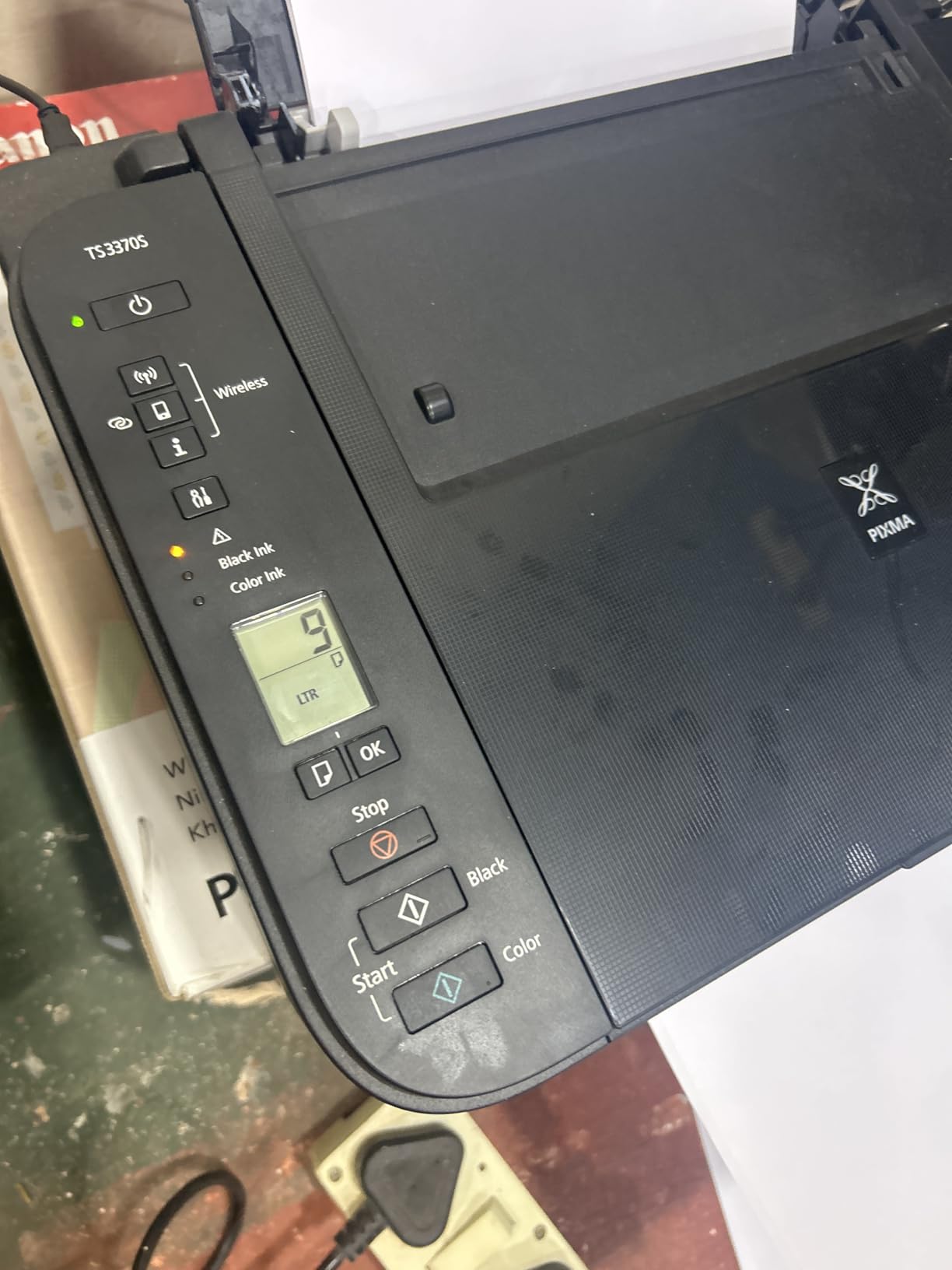 Canon PIXMA TS3370s All in One (Print, Scan, Copy) WiFi Inkjet Colour ...