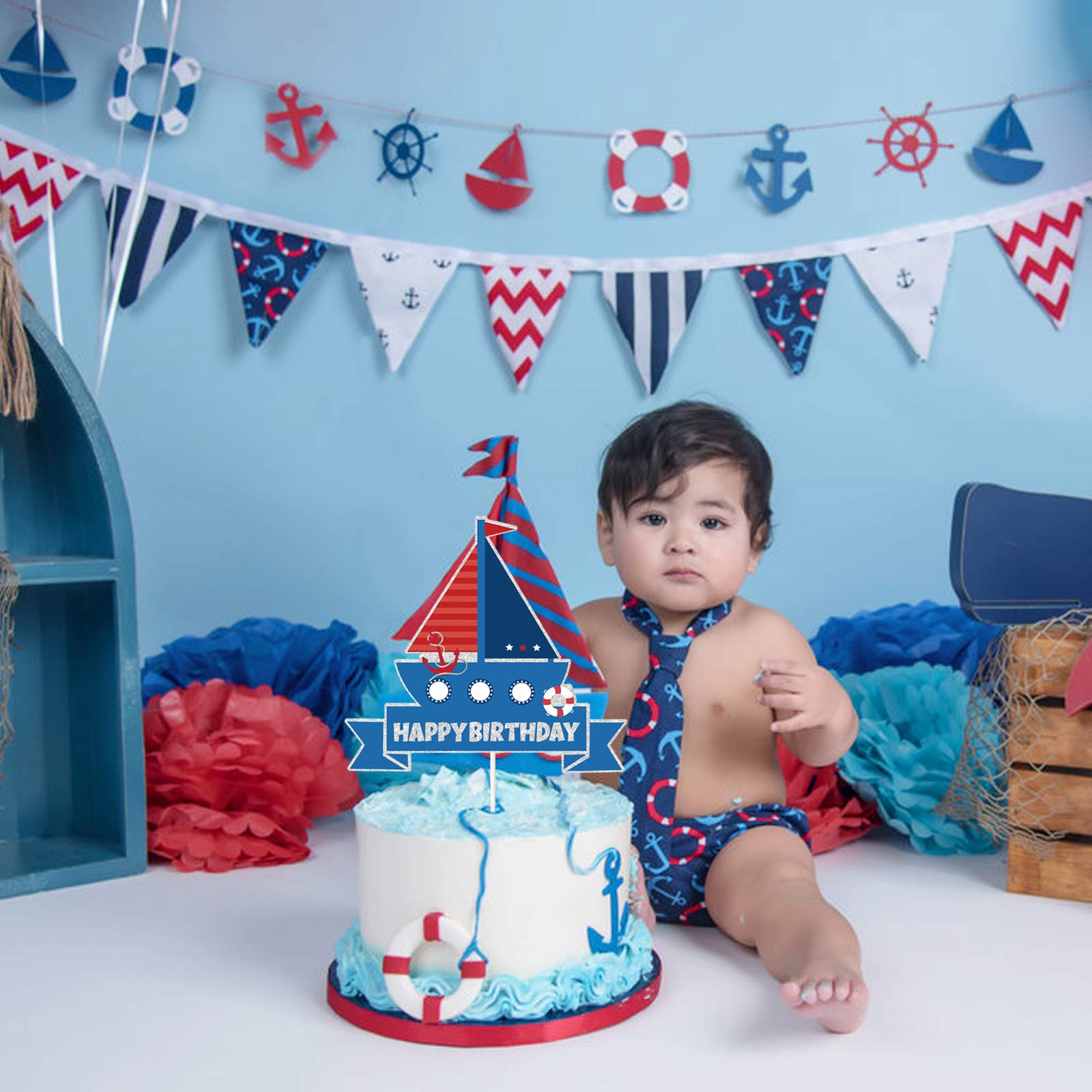 Sailboat Cake Toppers For Baby Showers Sailboat Cake Topper