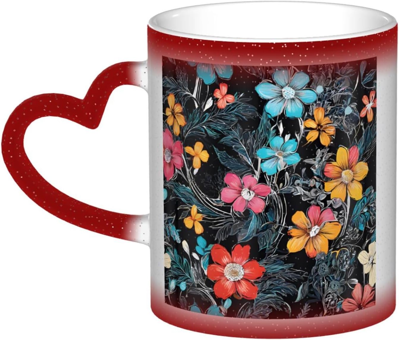 Amazon.com: 11 Oz Color-Changing Mug, Funny Print Mugs, Magic Mug ...