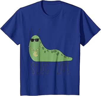 Amazon.com: Slug Life T-Shirt - Funny Thug Life Gangsta Slug Shirt ...