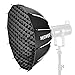 Amazon.com : NEEWER 26inch/65cm Parabolic Softbox Quick Set up Quick ...