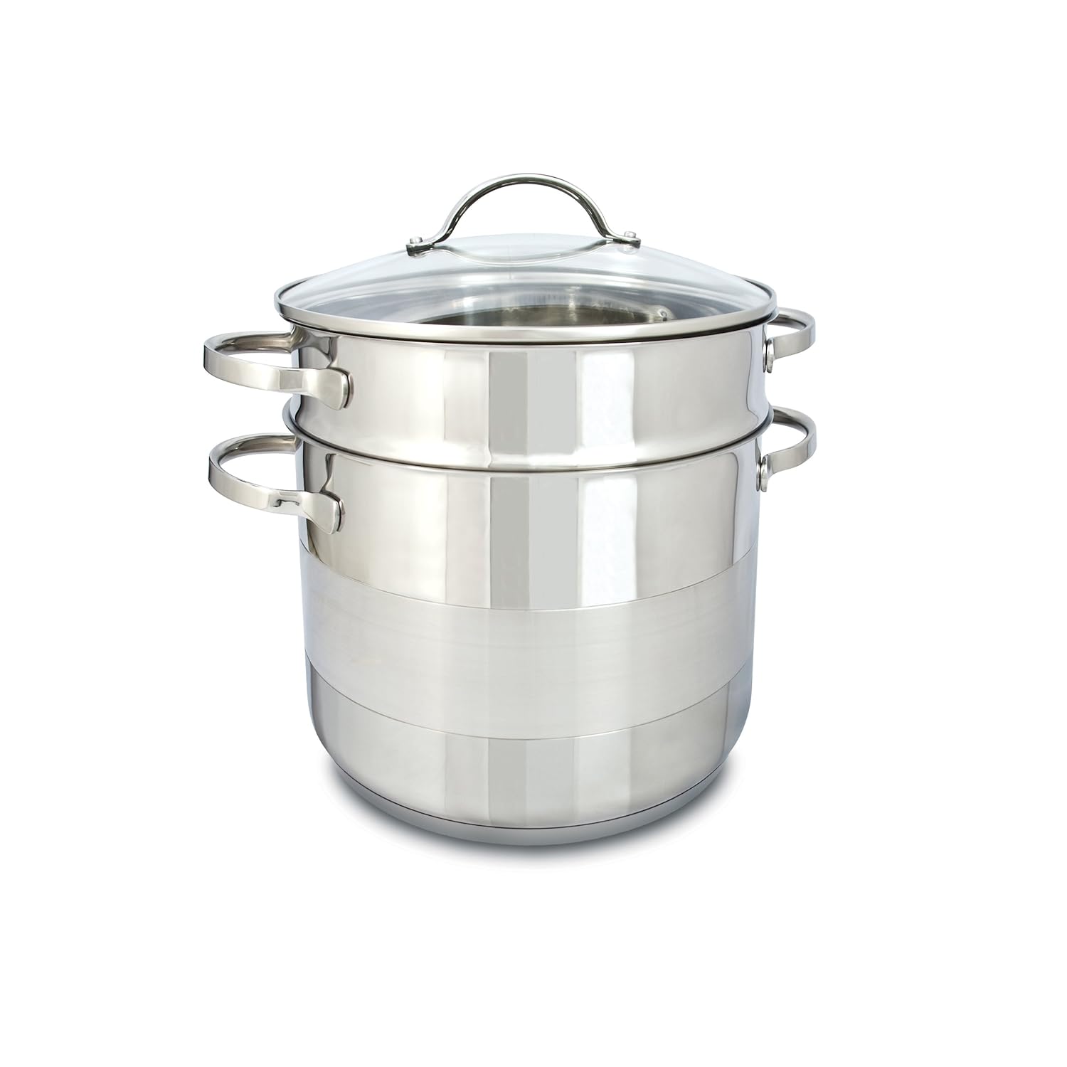 Cuisinox POT-C24-PASTA Gourmet Covered Pasta Pot Set, 7.5-Liter ...
