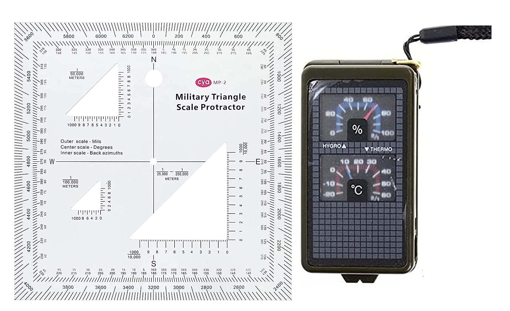 Buy Gotical UTM/MGRS Coordinate Scale Reading and Land Navigation ...
