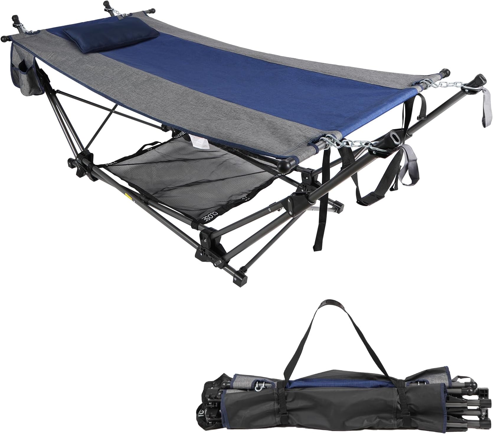 Amazon.com : RedSwing Portable Folding Hammock with Stand,Foldable ...