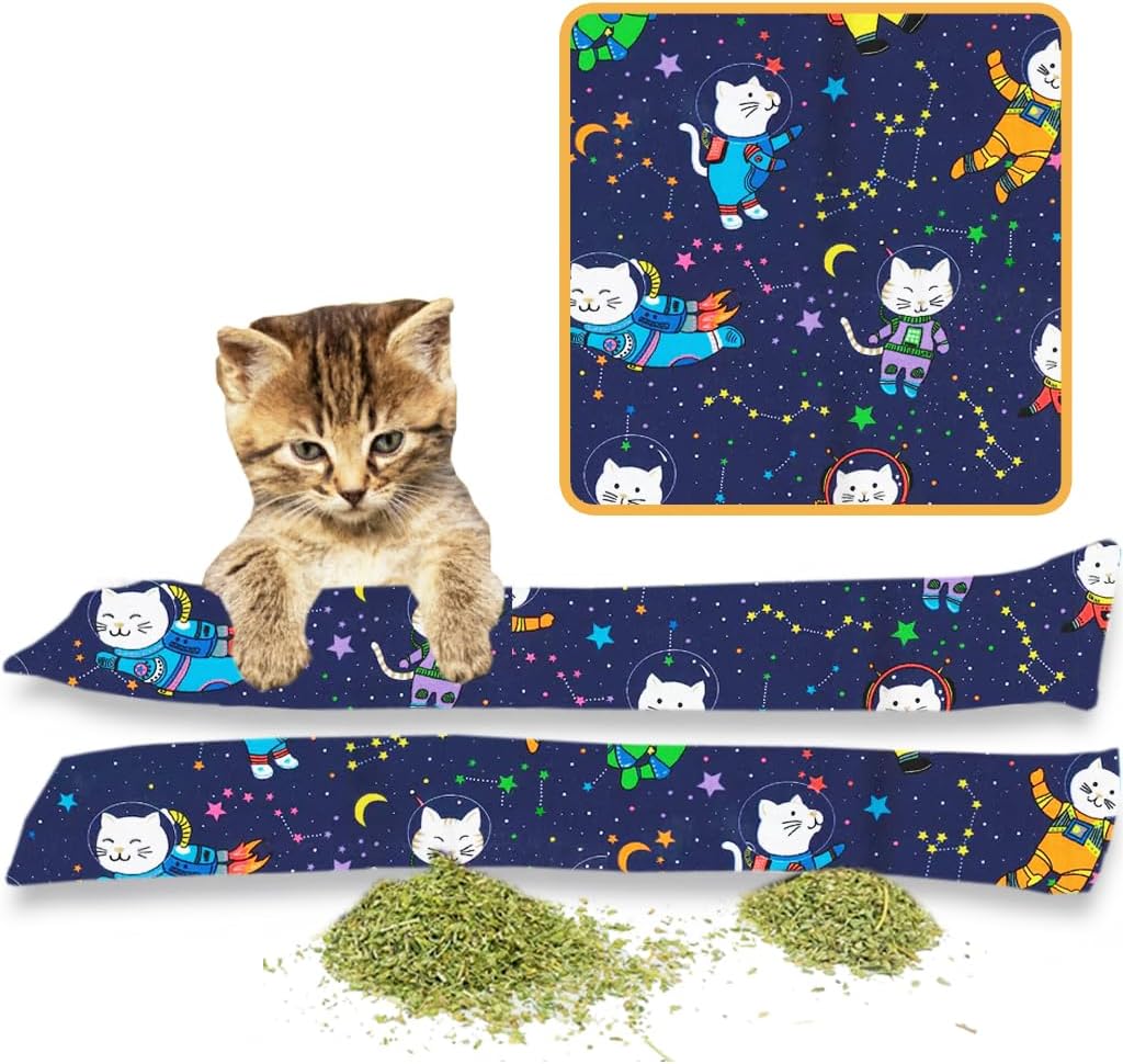 Amazon.com : Catnip Kicker Toys – 15" Set of 2, Durable Cat & Kitten ...